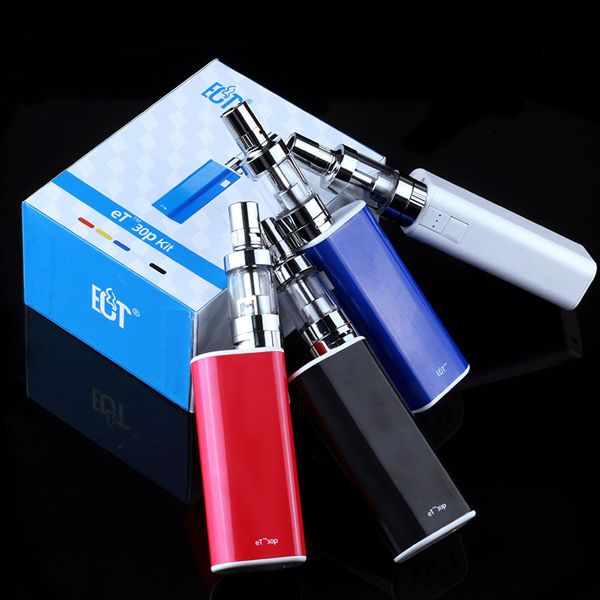 Original ECT Box Mod Best Electronic Cigarette ET30P Kit With 2.5ml ...