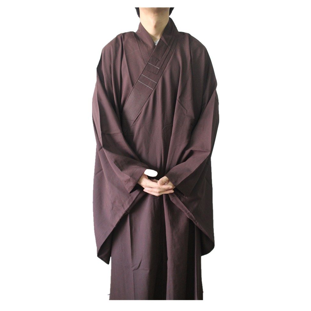 2021 Shanghai Story Shao Lin Temple Zen Buddhist Robe Brown Monk ...