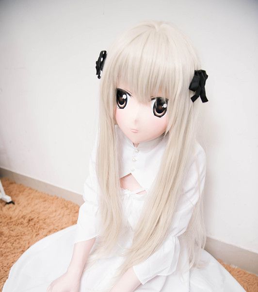 C2 045Top Quality Handmade Female Silicone Rubber Face Mask Cosplay ...