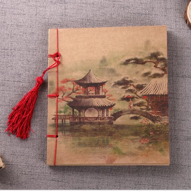 Best Quality Vintage Kraft Paper Notebooks Journal Chinese Style ...