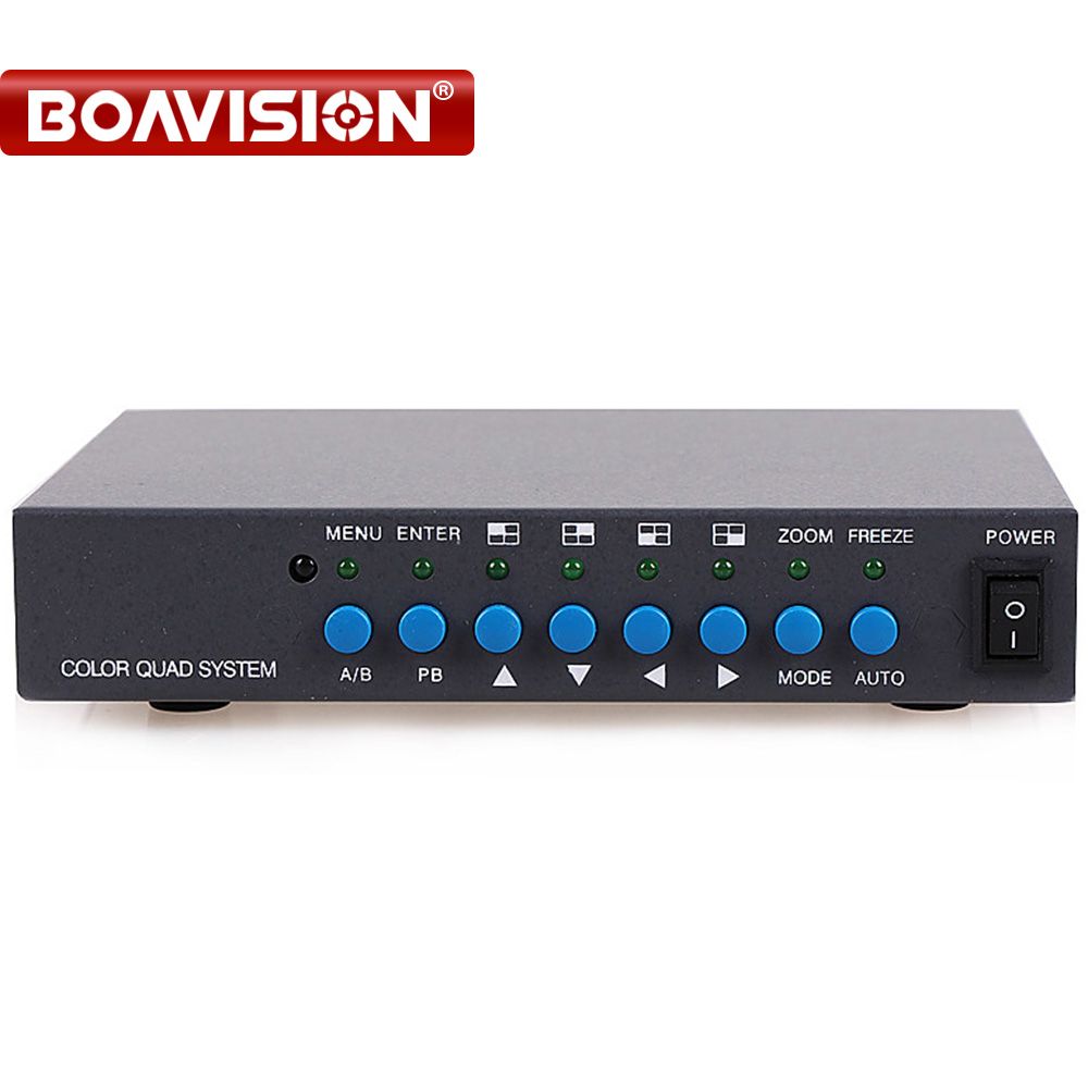 2018 8 Channel Digital Color Quad System Video Processor Splitter Bnc ...