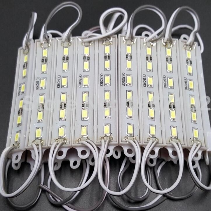 2019 DC12V 6 LED IP66 WATERPROOF SMD 5630 5730 Module Light WHITE Warm ...