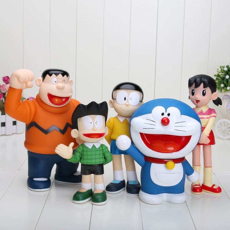 2021 Doraemon 19cm/7.5 Inch PVC Action Prototype Toy Doraemon Models ...