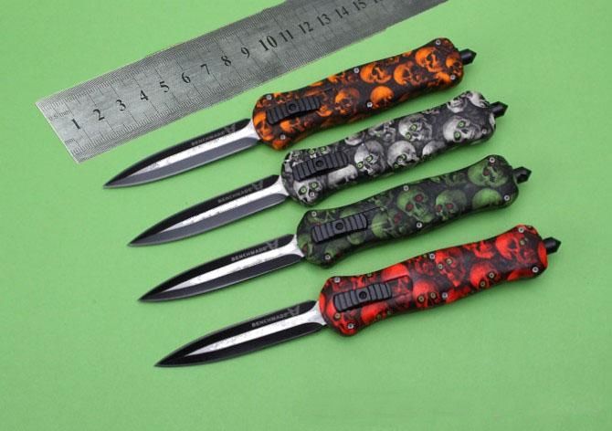 2017 Benchmade Mchenry A020 Butterfly Knives D2 Flame Cthulhu 59hrc ...