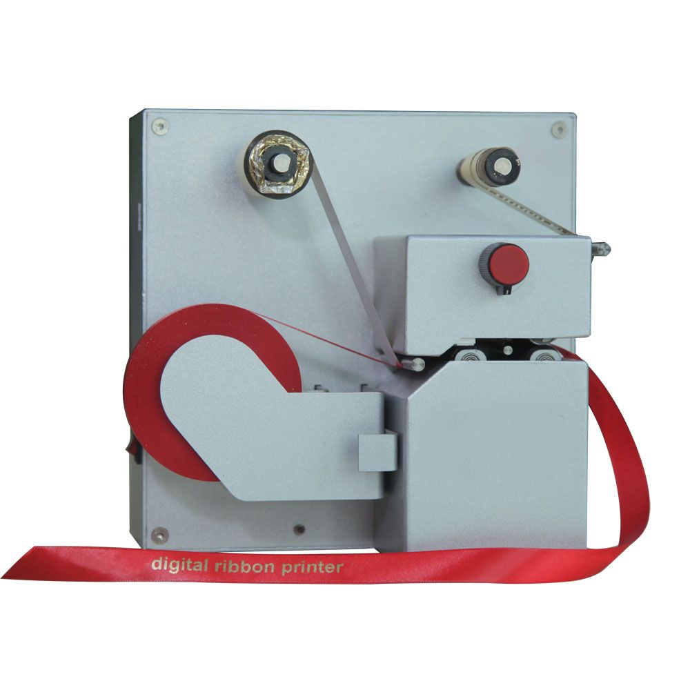 Satin Ribbon Printing Machine Thermal Transfer Satin Tape Printer Satin ...