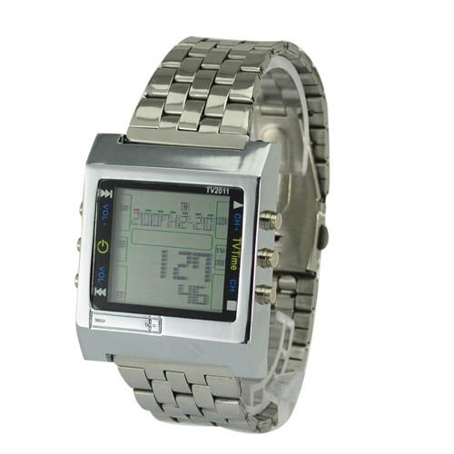 New Rectangle TVG Remote Control Digital Sport Watch Alarm TV DVD ...