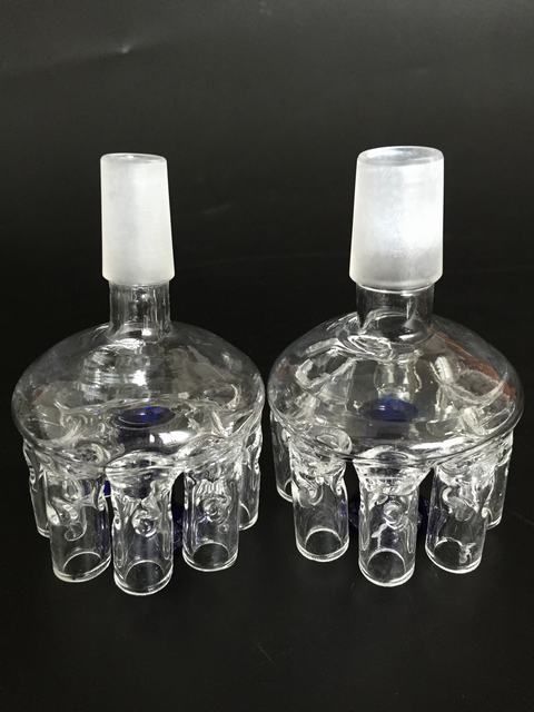 2021 Hot Sell Revolver Bowl 8 Shots Glass Bowl For Glass Bong Water ...