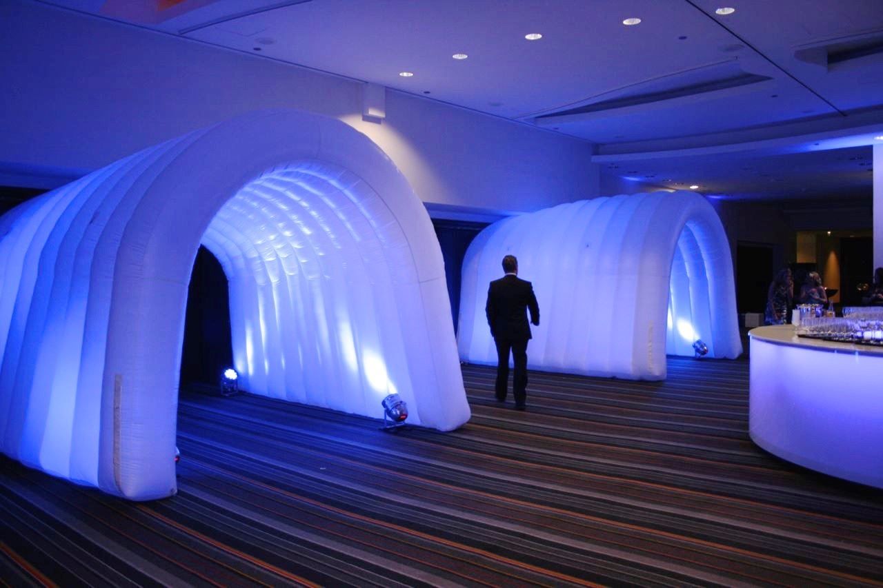 inflatable tunnel entrance with led light for event & decoration ...