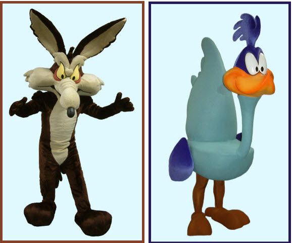 Roadrunner And Coyote Costumes