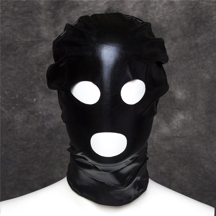 4 Style Men Women GIMP Full Mask Hood Open Eyes Mouth Stretchy Roleplay ...