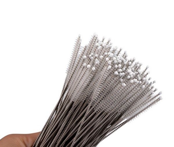 2021 100X Pipe Cleaners Nylon Straw Cleaners Cleaning Brush For ...