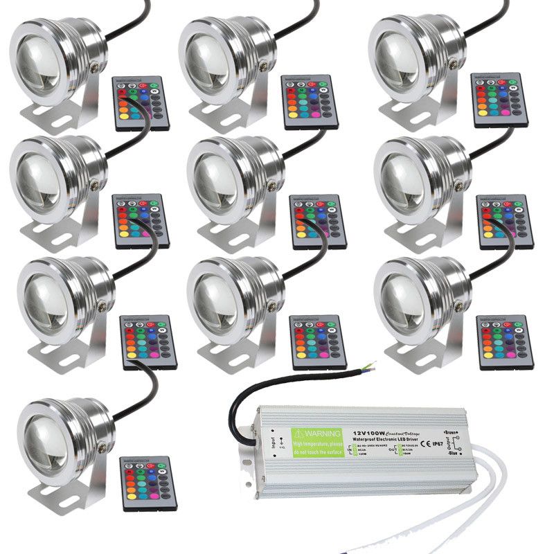 Wholesale Best Quality BRAND 12 Volt 10W LED Underwater Light Outdoor ...