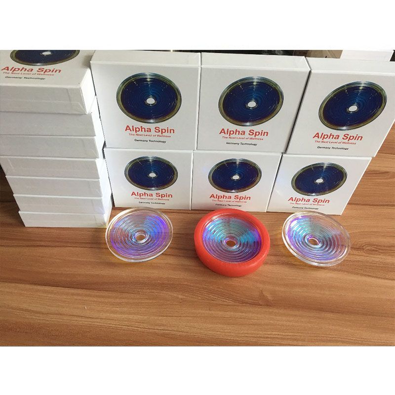 Alpha Spin Anti EMF Bio Disc 4 Negative Ion Natural Healthy Energy ...