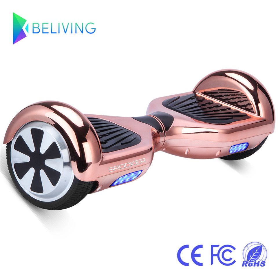 2017 Chrome Pink Hoverboard Inch Two Wheel Smart Self Balancing