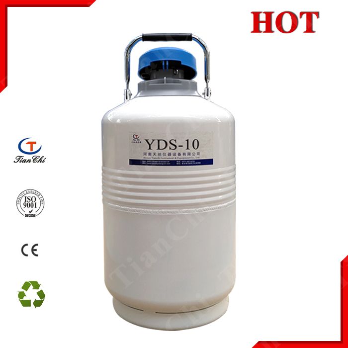 Acheter Récipient D'azote Liquide 10L Portable Bouteille Cryogénique De ...