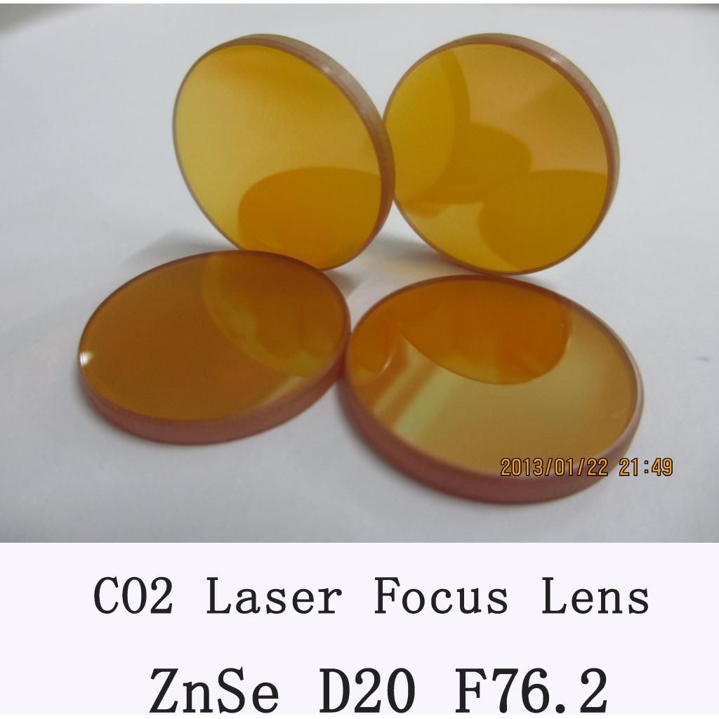 2021 CO2 Laser Lens Diameter 20mm ZnSe Focus Lens For CO2 Laser 76.2mm ...