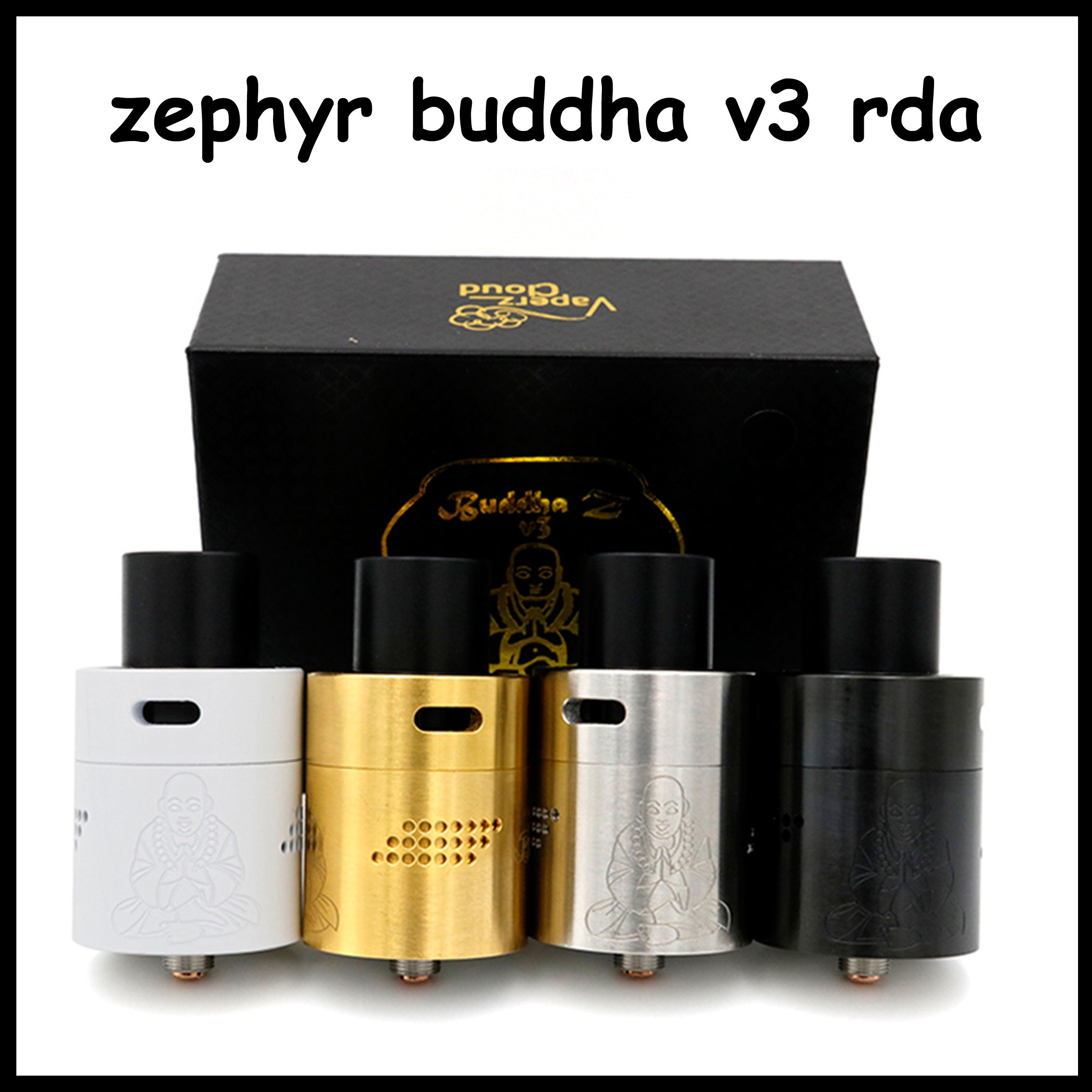 NEW Arrival Zephry Buddha V3 Rda Clone 30mm Diameter Rebuidable ...