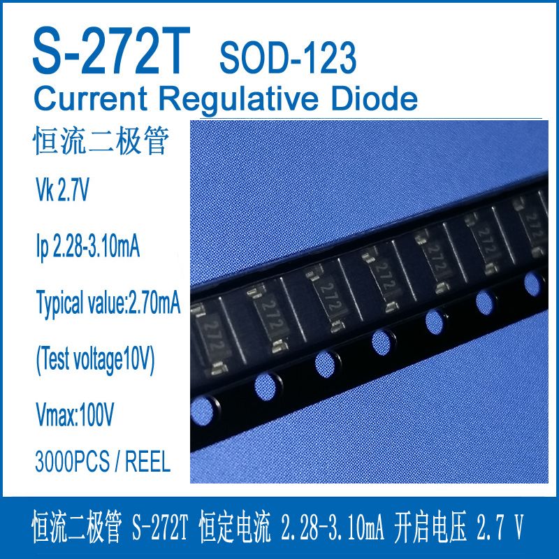 2019 Constant Current Diode, Current Regulator Diode, CRD, S 272T, SOD ...