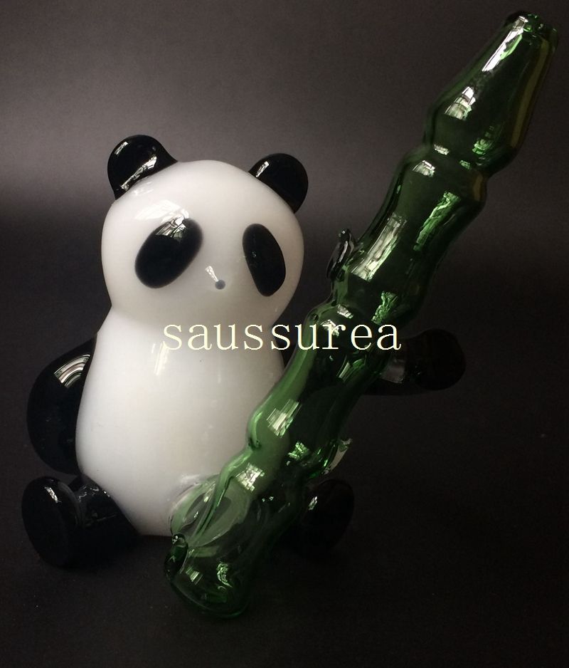 2020 New Style Panda Glass Smoking Pipes Hand Spoon Pipes Hand Pipes ...