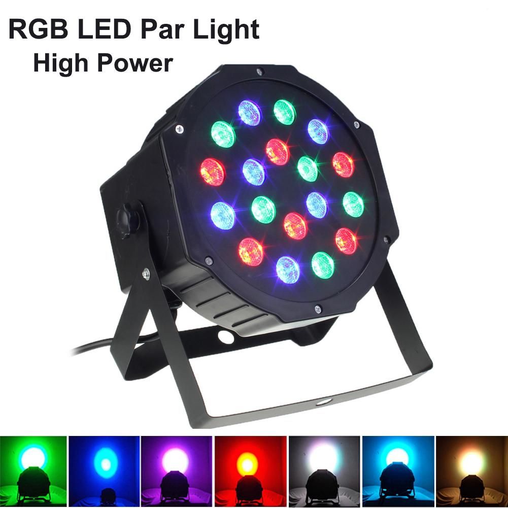 18W RGB LED Stage Light DMX512 Laser Light AC100 240V Stage Performance ...