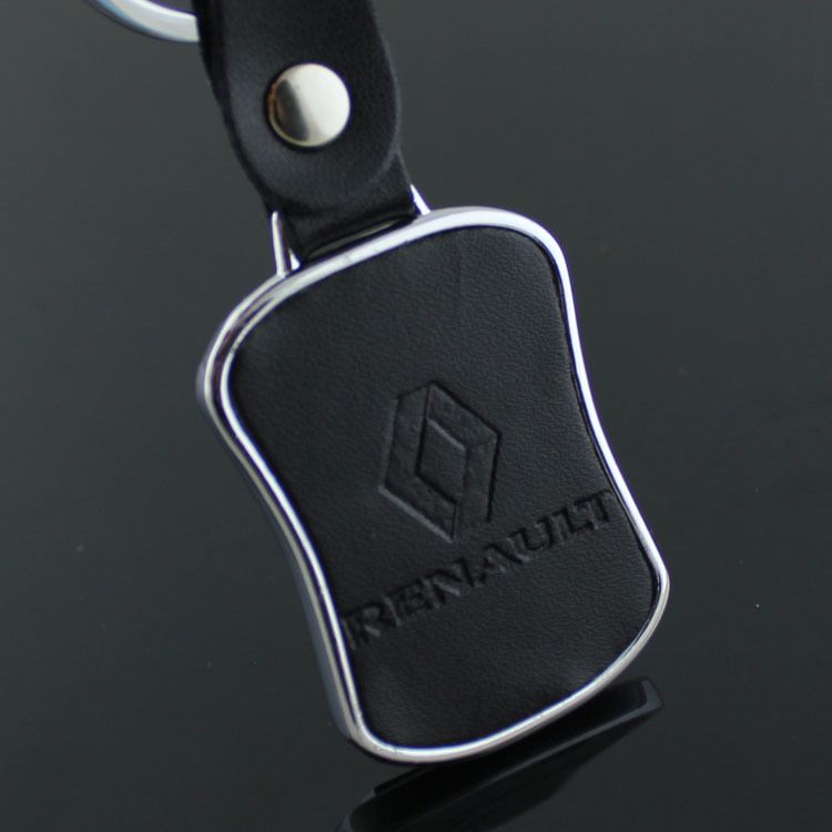 New Renault Car Logo Key Chain Metal Key Chain 3D Promotional Trinket ...