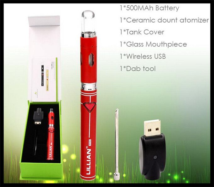Hash Oil Doughnut Coil Vaporizer Pen Portable Wax Vaporizer E Pen ...