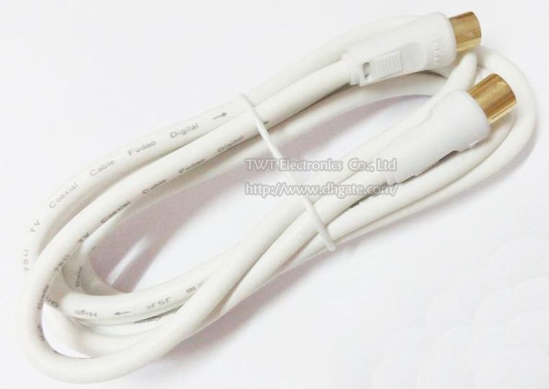 Compre Cuprum 4N OFC Audio / Video Coaxial TV PAL Macho A PAL Cable RF ...