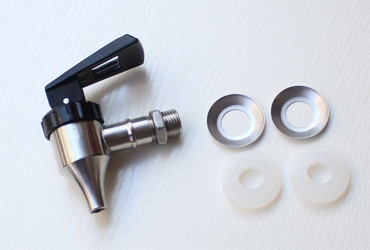2021 SUS 304 Stainless Steel Home Wine Beer Juice Tap Faucet Plastic ...