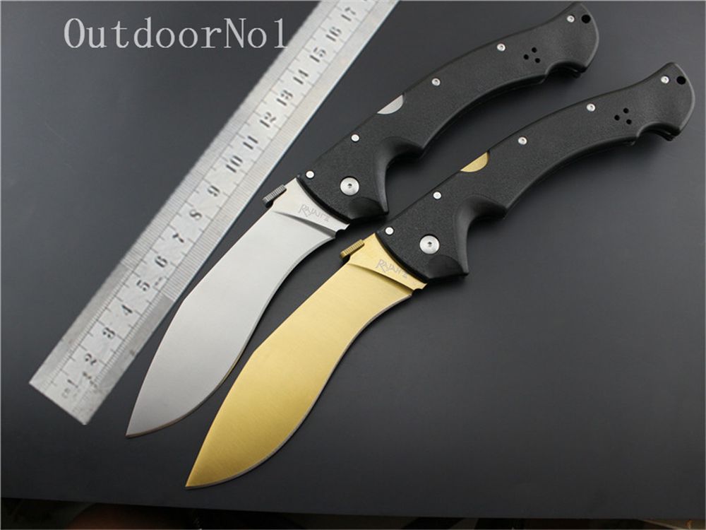 2020 Cold Steel RAJAH II 62kg Folding Knife Outdoor Camping Hunting ...
