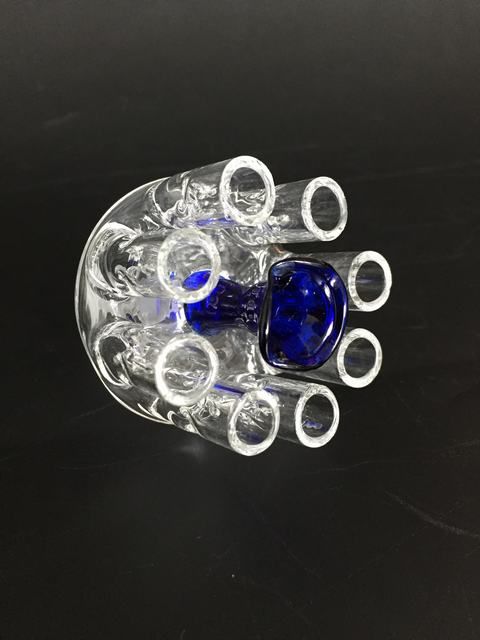 2021 Hot Sell Revolver Bowl 8 Shots Glass Bowl For Glass Bong Water ...