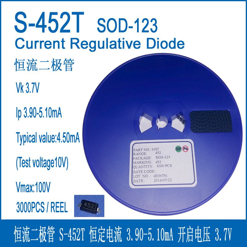 2019 Constant Current Diode, Current Regulator Diode, CRD, S 452T, SOD ...