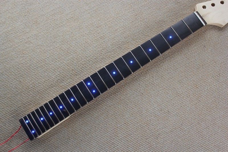 2021 Inlay LED Dots Rosewood Fretboard Maple Electric Guitar Neck 2021-inlay-led-dots-rosewood-fretboard-maple-electric-guitar-neck