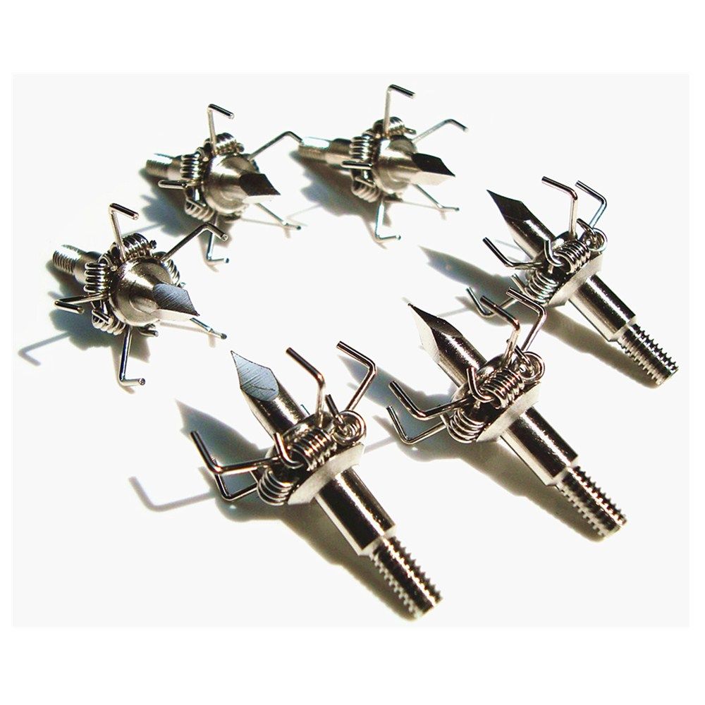 Notched Arrowheads 12-Pack 100 Grain Small Game Broadheads – Judo ...