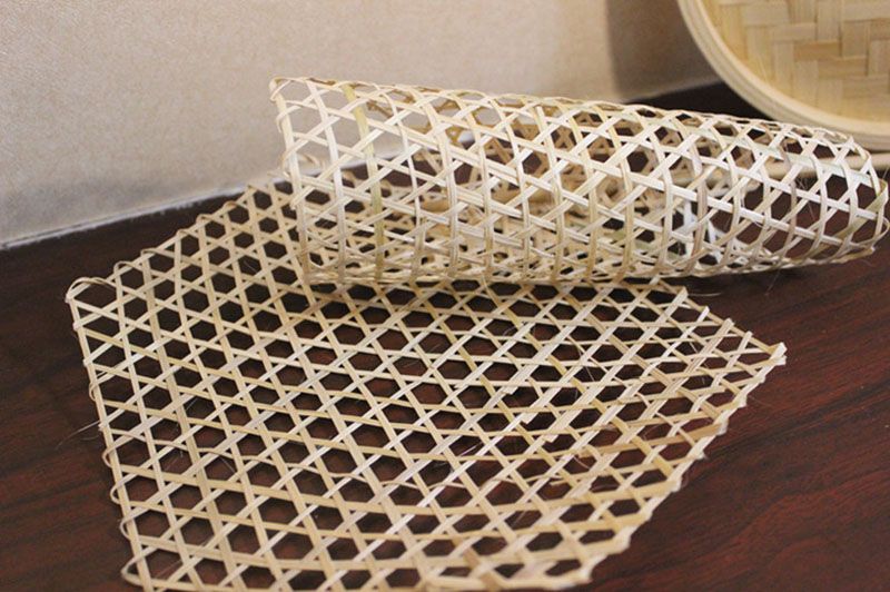 Woven Bamboo Table Placemats Coaster 3sizes Insulated Hot Mat Pot ...