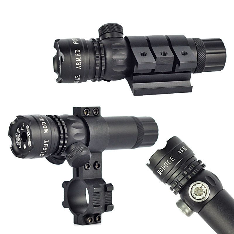 Tactical Rifle Red Laser Dot Sights Sites Rifle Scopes Outside Adjust ...
