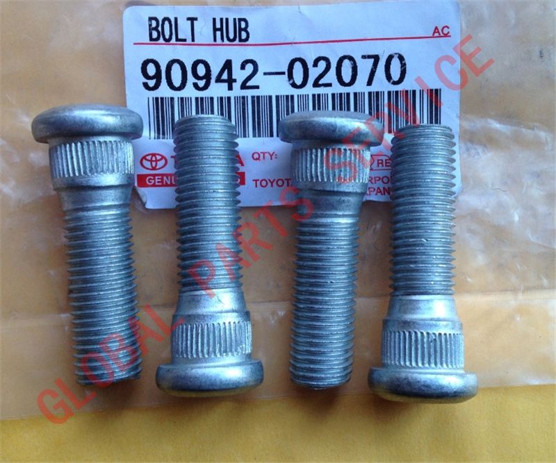 2017 Wheel Hub Bolt 90942 02070 And Wheel Hub Nut 90942 01033 Fit For ...