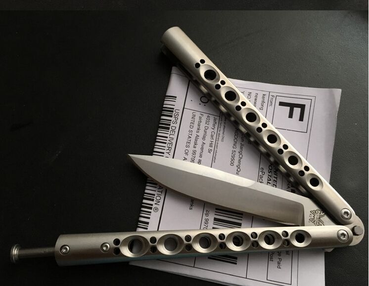 2021 AAA Quality BM42 Titanium Handle BM 42 Knife BM42 Titanium Knife ...