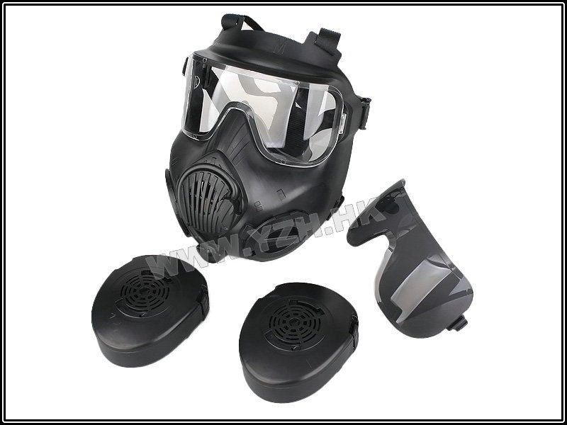2019 NEW Biochemical Protective Tactics Masks Double Gas Mask ...