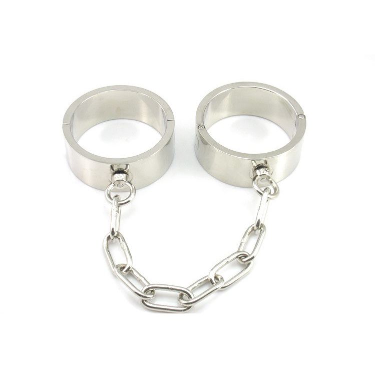 8.5cm Dia Thick Heavy Type Male Foot Bracelet Chain Leg Ankle Cuffs ...