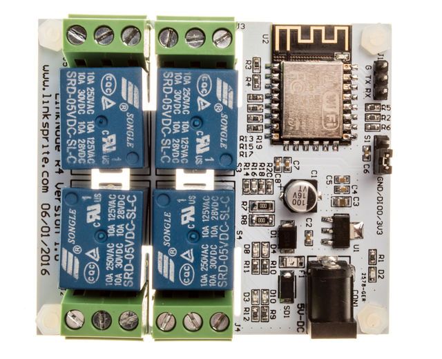 2019 Linknode R4 Arduino Compatible Wifi Relay Controller For Pcduino