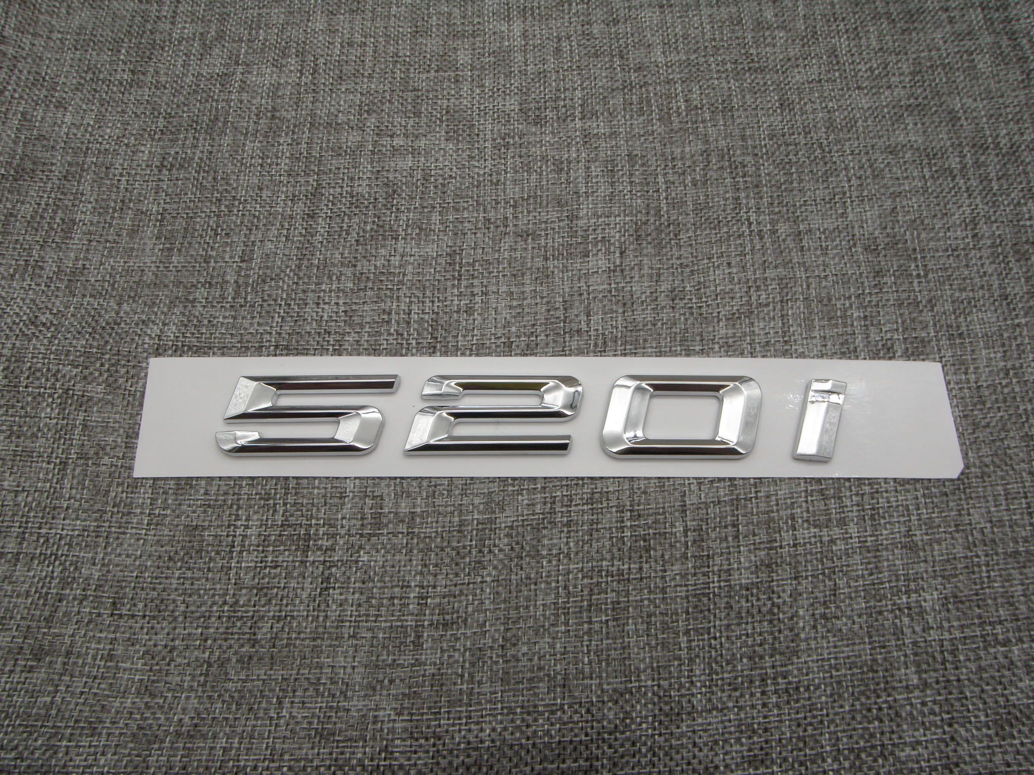 2021 Chrome Number Trunk Rear Letters Badges Emblems Sticker For BMW 5 ...