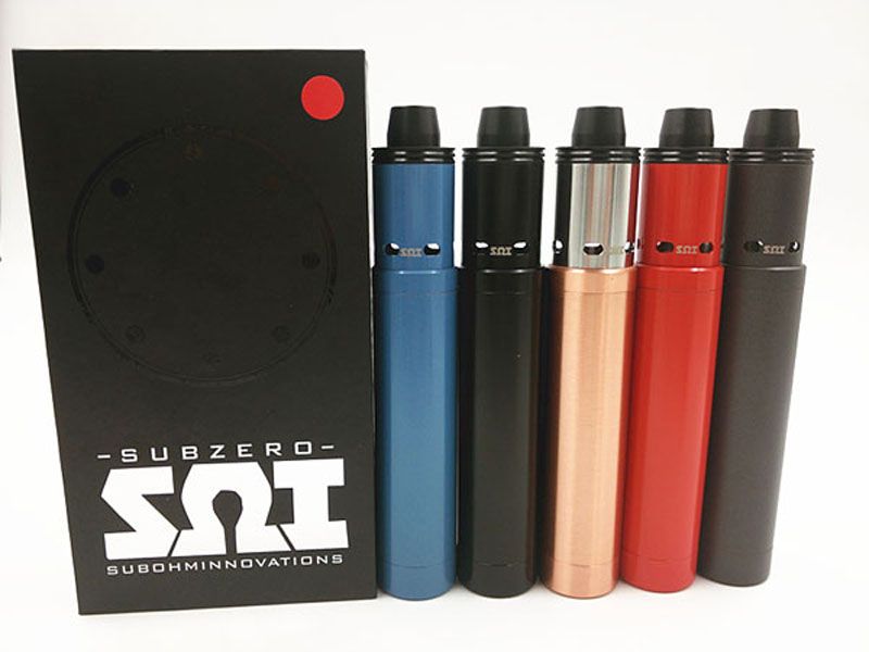 Newest Sub Zero 24 Kit With 24MM Sub Zero RDA Atomizer 18650 Combo ...