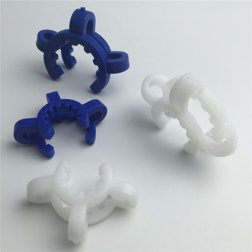 2020 14mm 18mm Plastic Keck Clip With White Blue Laboratory Lab Clamp ...