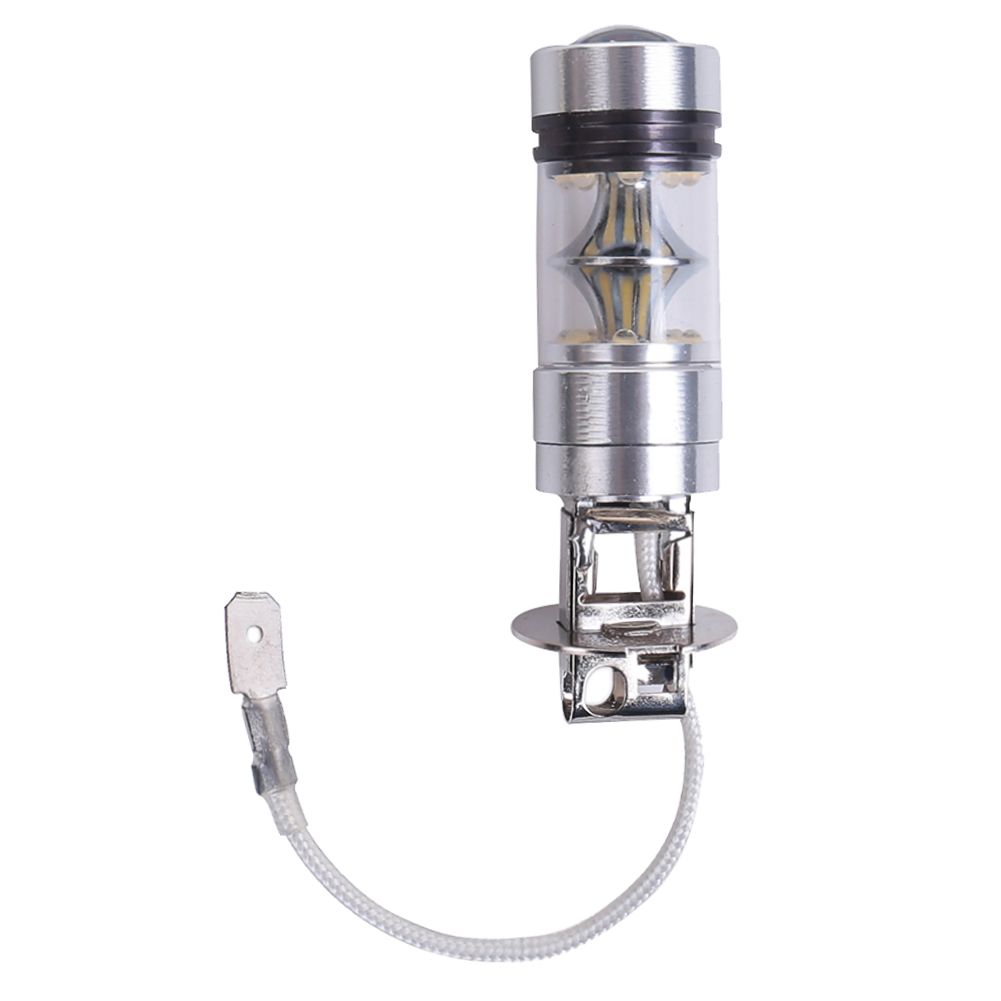 H3 100W LED Car Light Bulb 20LED Smd 12V 100W White 6000K Projector LED ...