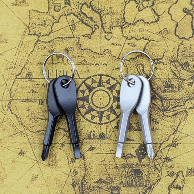 2021 Multifunctional Pocket Tool Keychain Outdoor EDC Gear Keychains ...