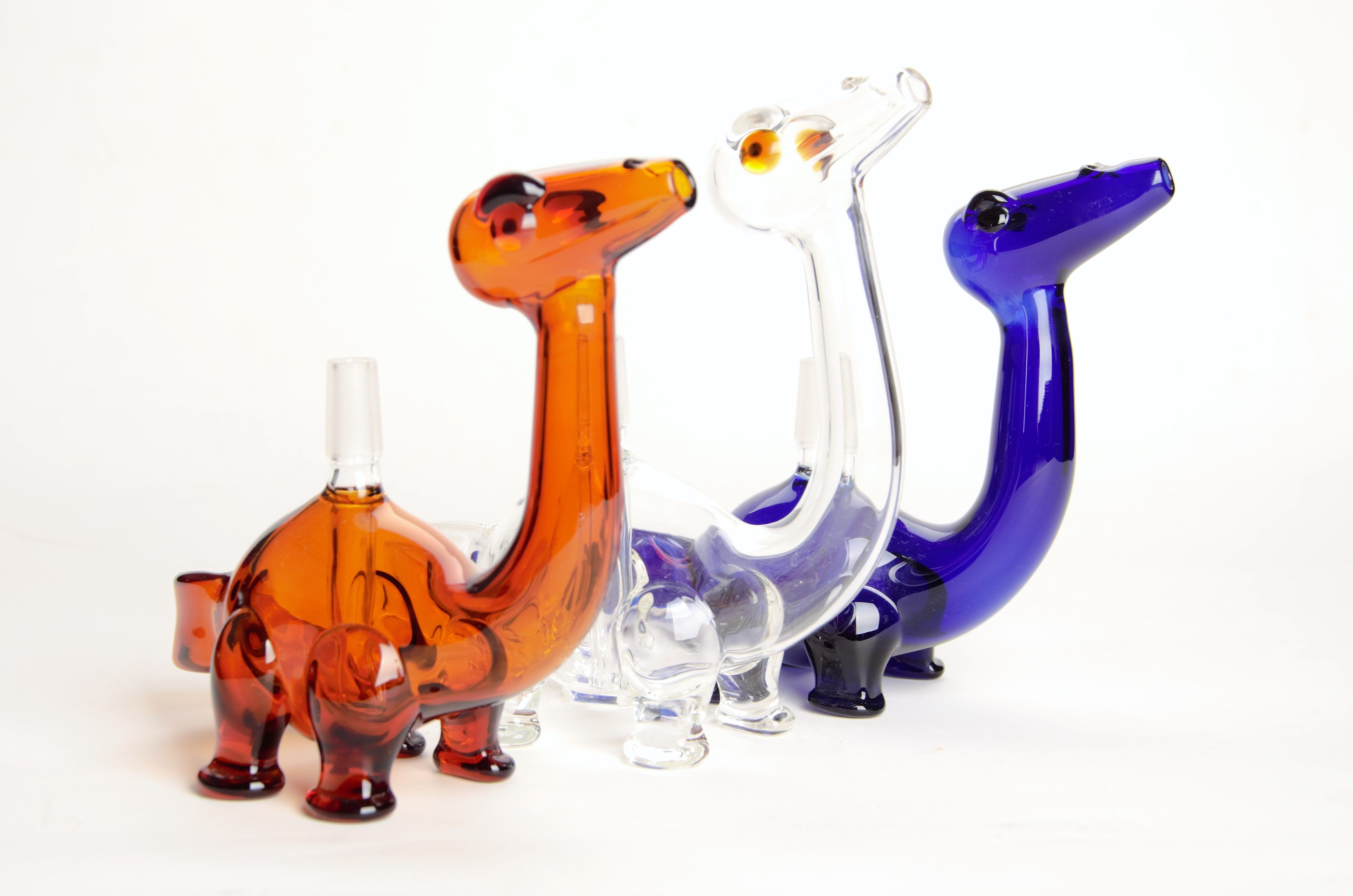 2021 New Design Dinosaur Glass Bongs Glass Water Pipes Oil Rigs With ...