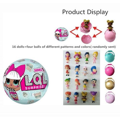 LQL Surprise Dolls Sit Full Body Lovely Realistic Baby Dolls Spray Kids ...