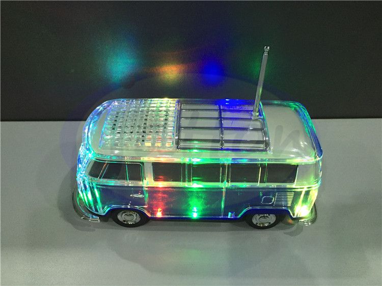2021 2016 New Bus Bluetooth Speaker WS 267BT With Coloful LED MP3 ...