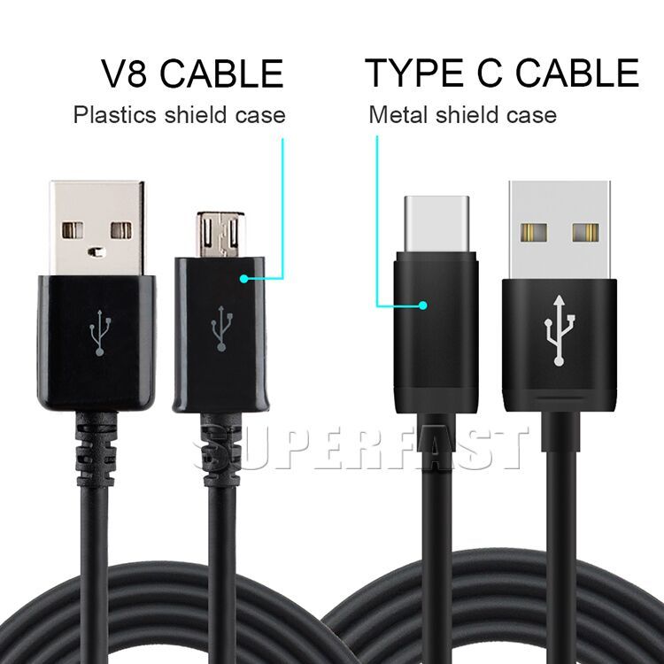 USB Type C For Galaxy Note 8 Cable 56K Ohm Resistor Cable V8 USB ...