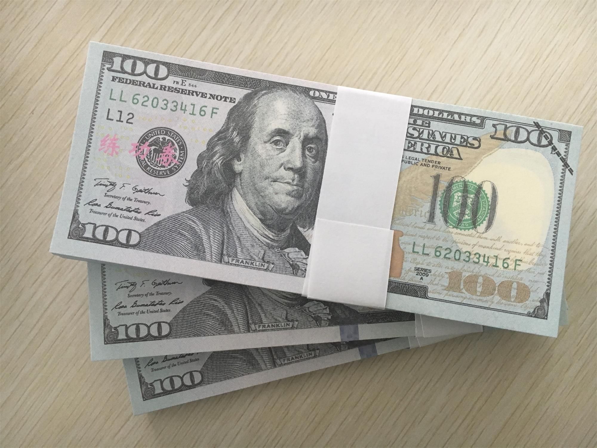 Earliest Edition Money/banknote USD100 for Props And Education/bank ...